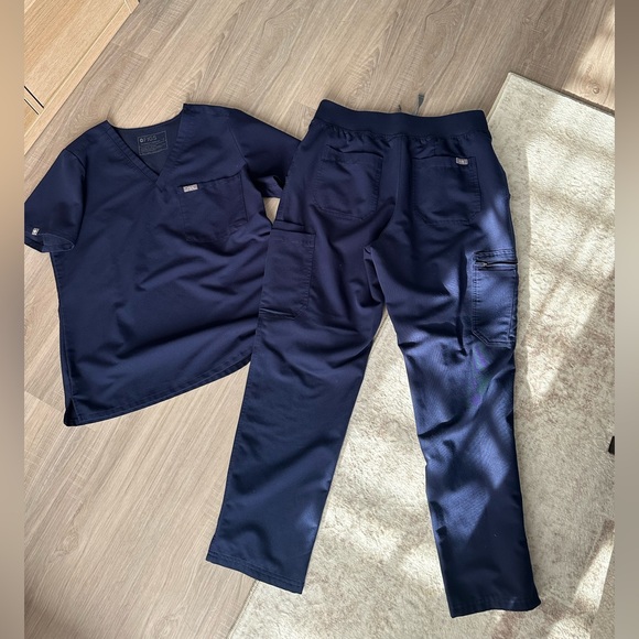Figs | Other | Figs Navy Blue Scrub Set | Poshmark